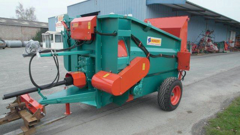 LES PAILLEUSES A DEMELEUR MECANIQUE PORTEES ET SEMI-PORTEES | Sirot ...